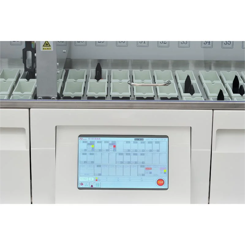 Ts5 Fully Automated Tissue Stainer Multiline Type For Lab - Buy Tissue Embedding Machine ...