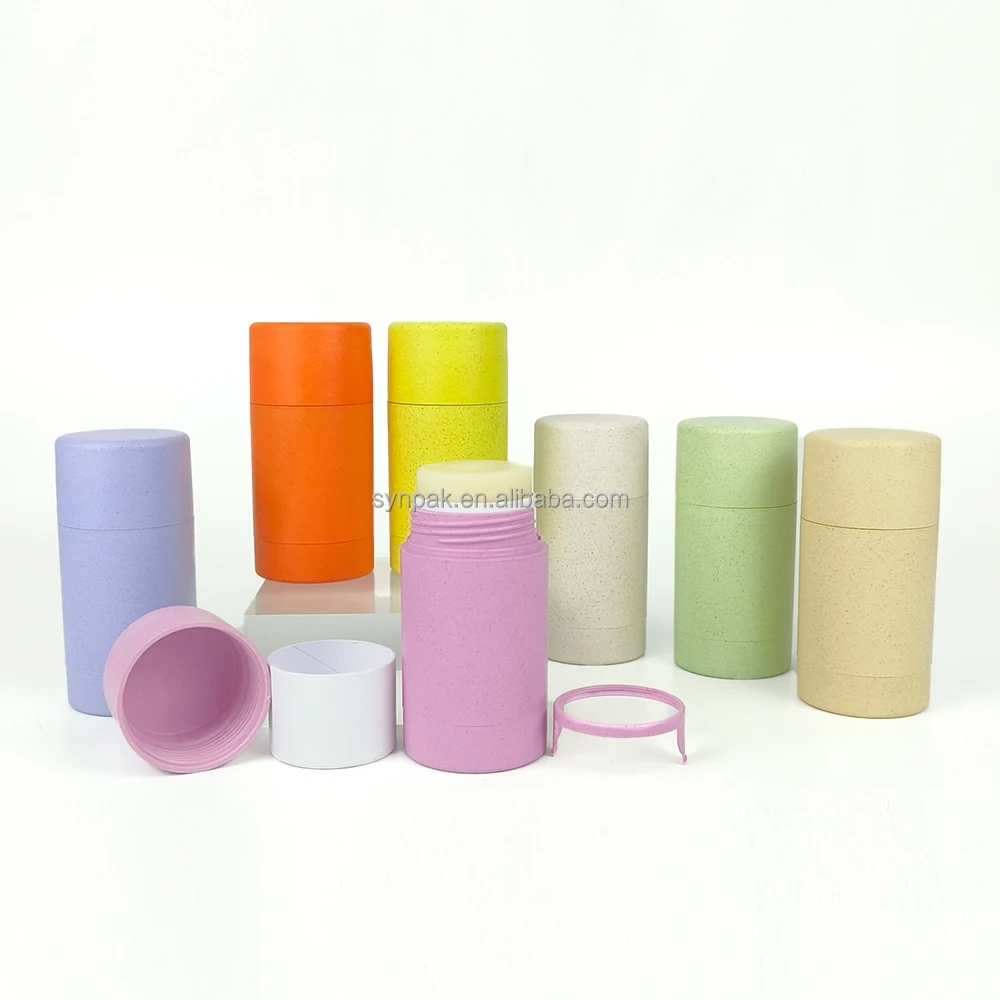 45ml Biodegradable Kraft Paper Inner Barrel Eco-friendly Twisted Up ...