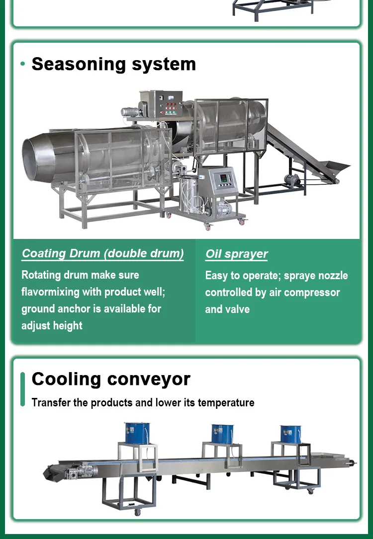 Sunpring Breakfast Cereals Corn Flakes Production Line Corn Flakes ...