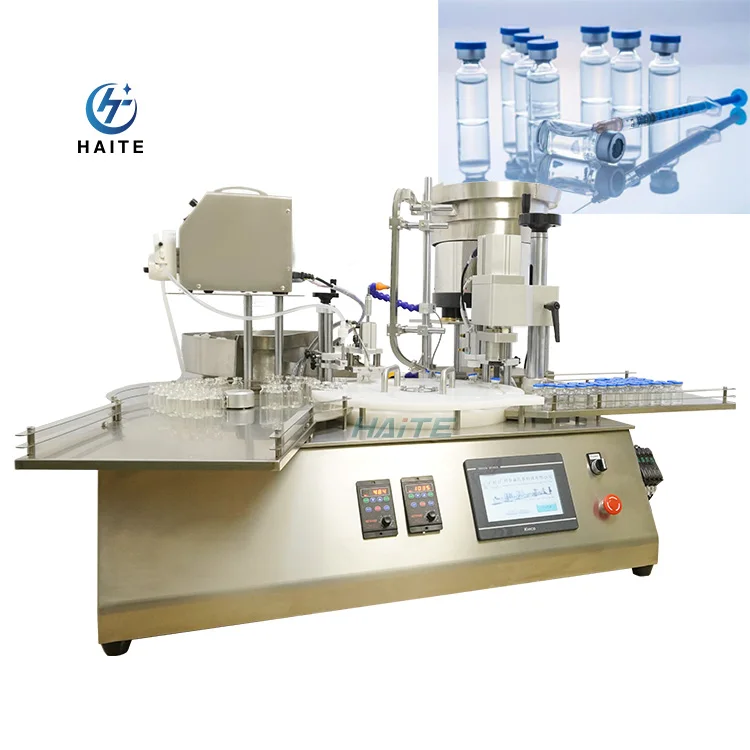 HAITE Digital Control Capping and Filling Machine for Car Paint