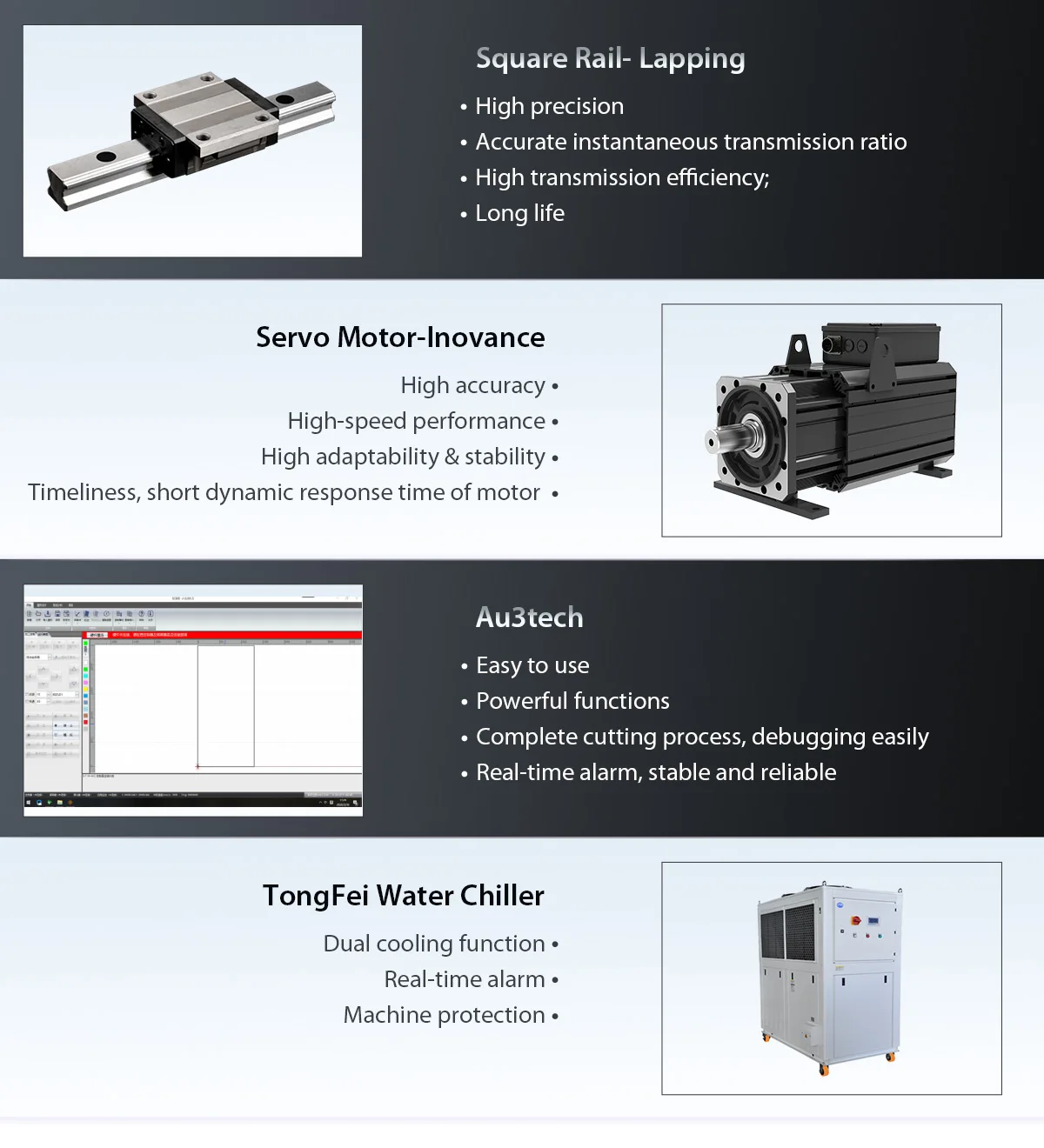 G.weike LF1325LC - Versatile Laser Cutting Machine