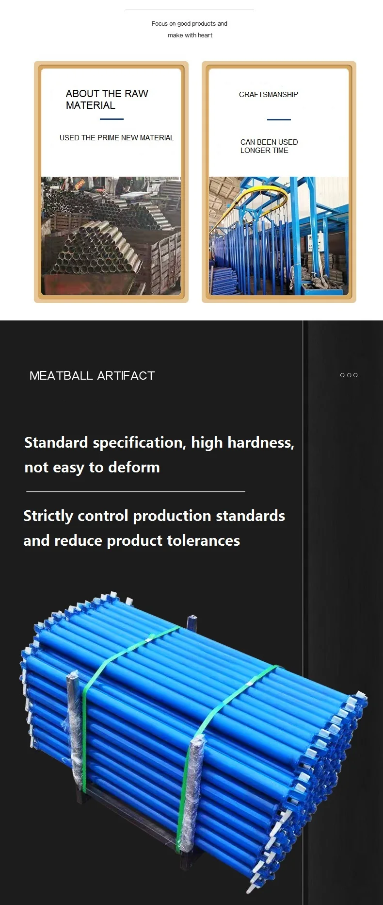 Galvanized Steel Acro Props - Reliable Scaffolding Solutions