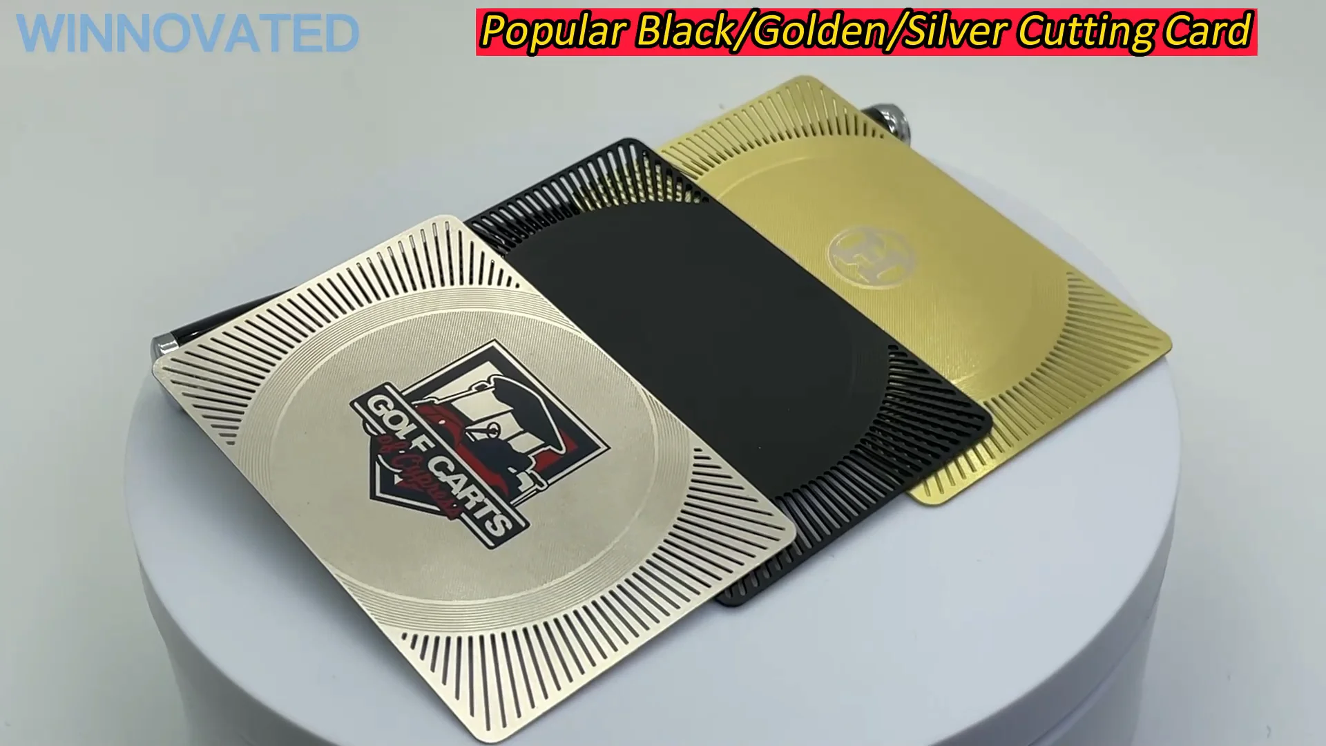 Throwing Cards Metal 40 Pack Blank Metal Business Cards - 0.8mm Thick ...