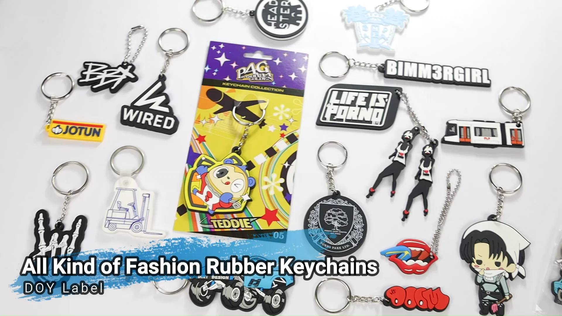 All Type Of Key Chains Wholesale Personalized Custom 3d Soft Pvc Rubber ...