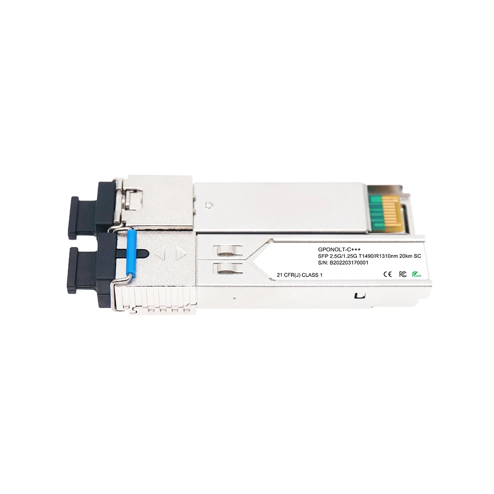 Gpon Olt Sfp Fiber Optical Transceiver Module 9db 1490nm/1310nm Sc 20km ...