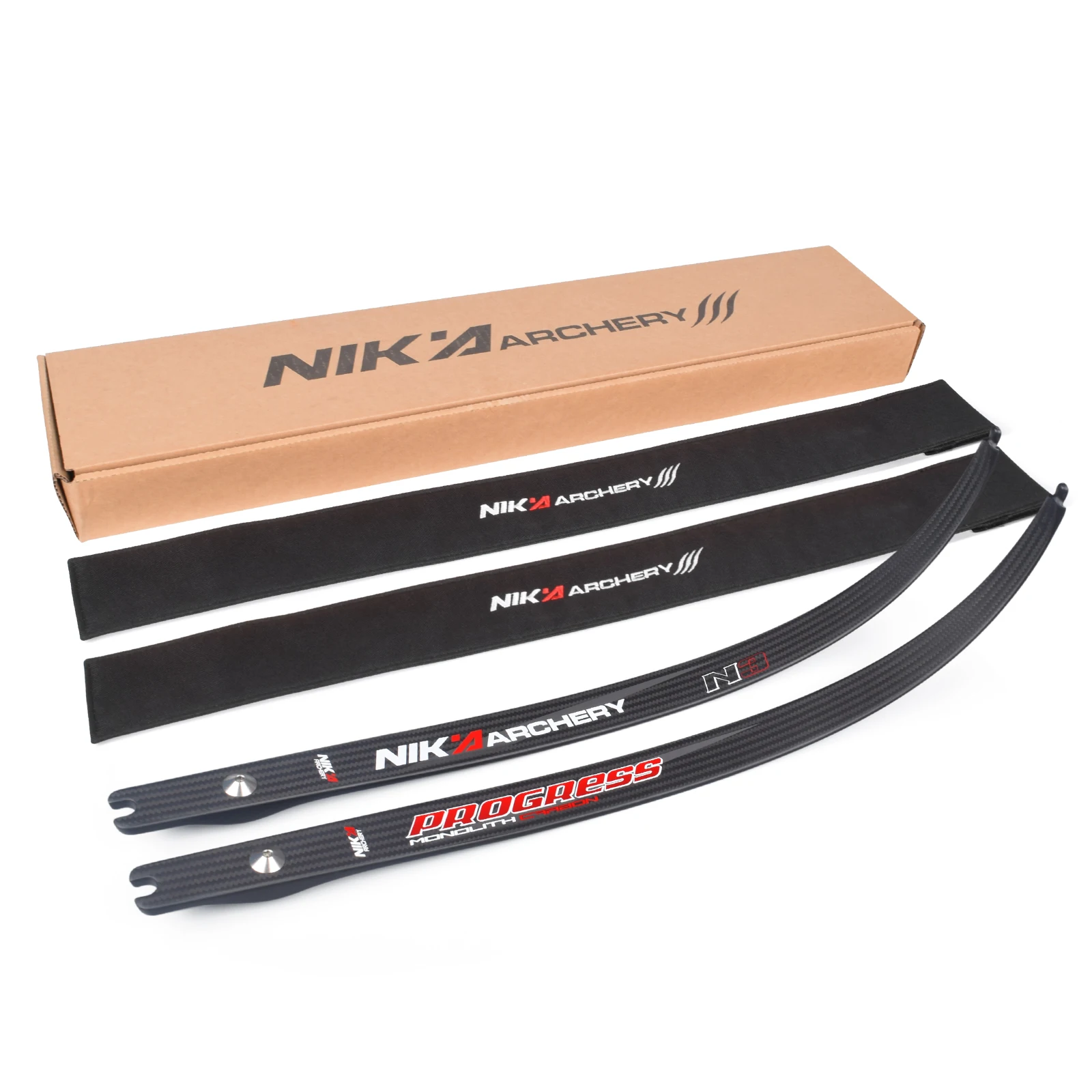Nika Archery 70" Hunting Bow Limbs Recurve Bow Limbs Archery Carbon Ilf ...