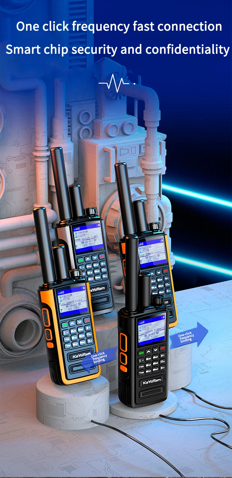 Professional Handheld 4g+ Poc Walkie-talkie High Quality With Long-lasting 100km Talk Ran And ...