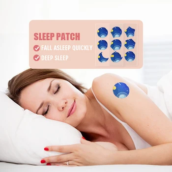 2024 Hot Selling Melatonin Sticker Anti Insomnia Cure Skin Transdermal ...