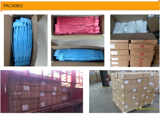 Tamper Proof Election Plastic Label Seal Lock Pull Tight Container ...