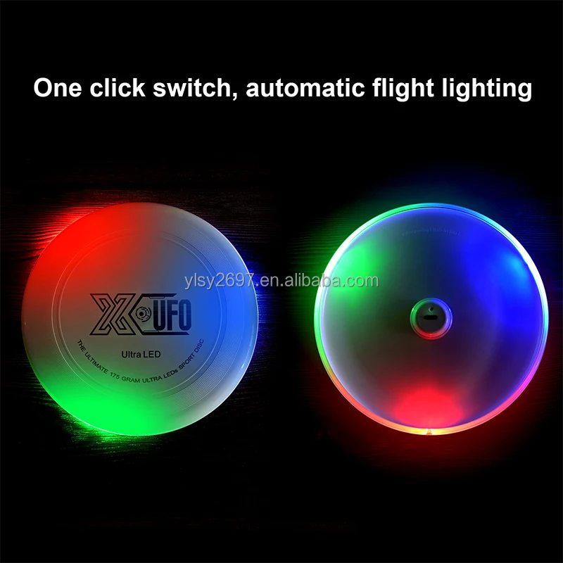 OEM Customizable LED Frisbee - Premium Outdoor Toy