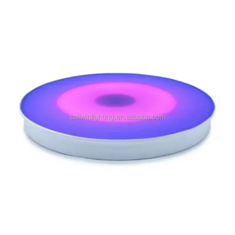 Sailwin Stage Lights Interactive Round LED Dance Floor Pressure Sensor ...