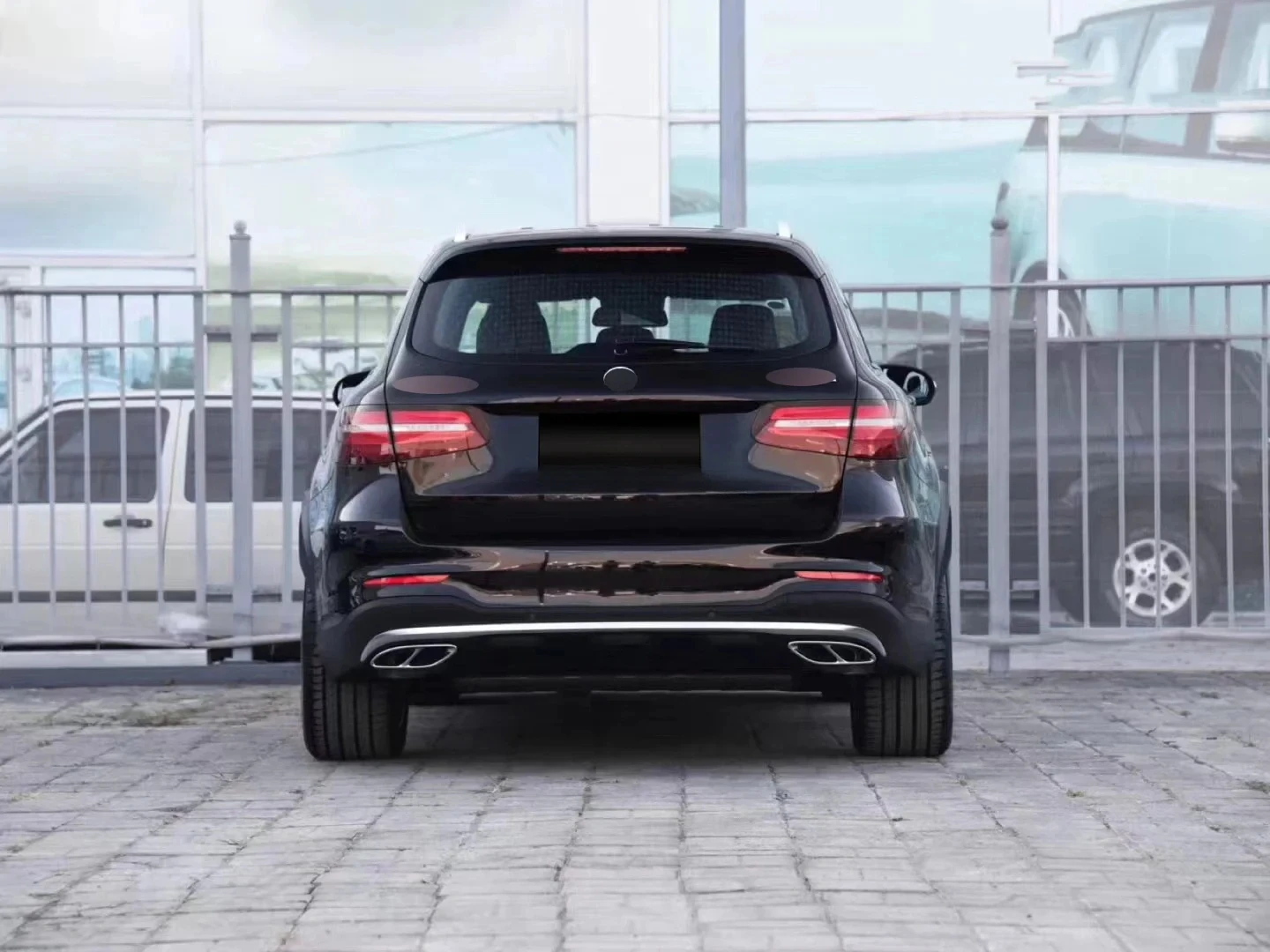 X253 Glc300 Glc260 Body Kit For Mercedes 2016+ Glc Class Suv Facelift Glc43 Amg Bumper Kit Front ...