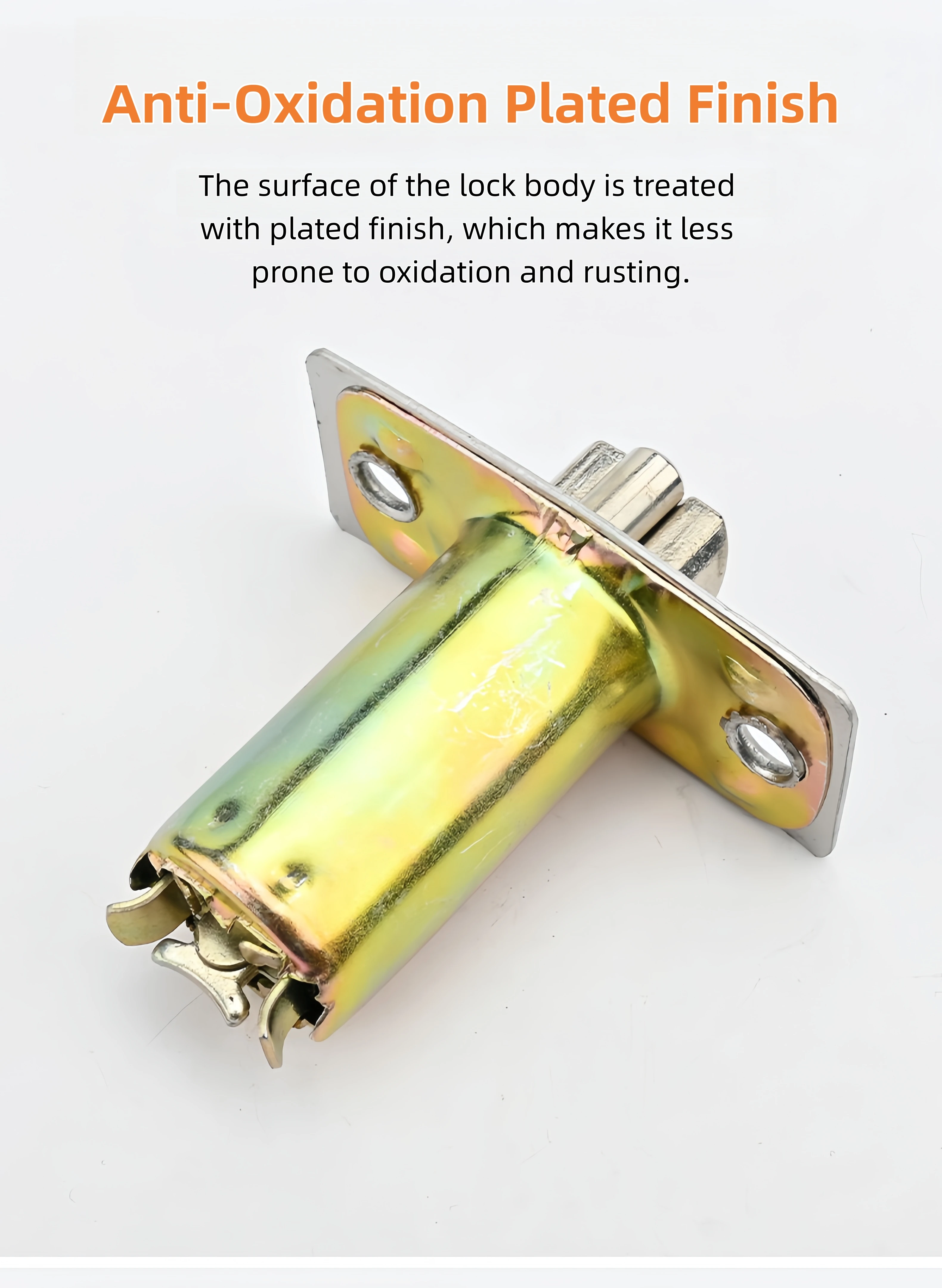 Universal Type Zinc Alloy Lock Latch 3 Types of Latches Durable Door ...
