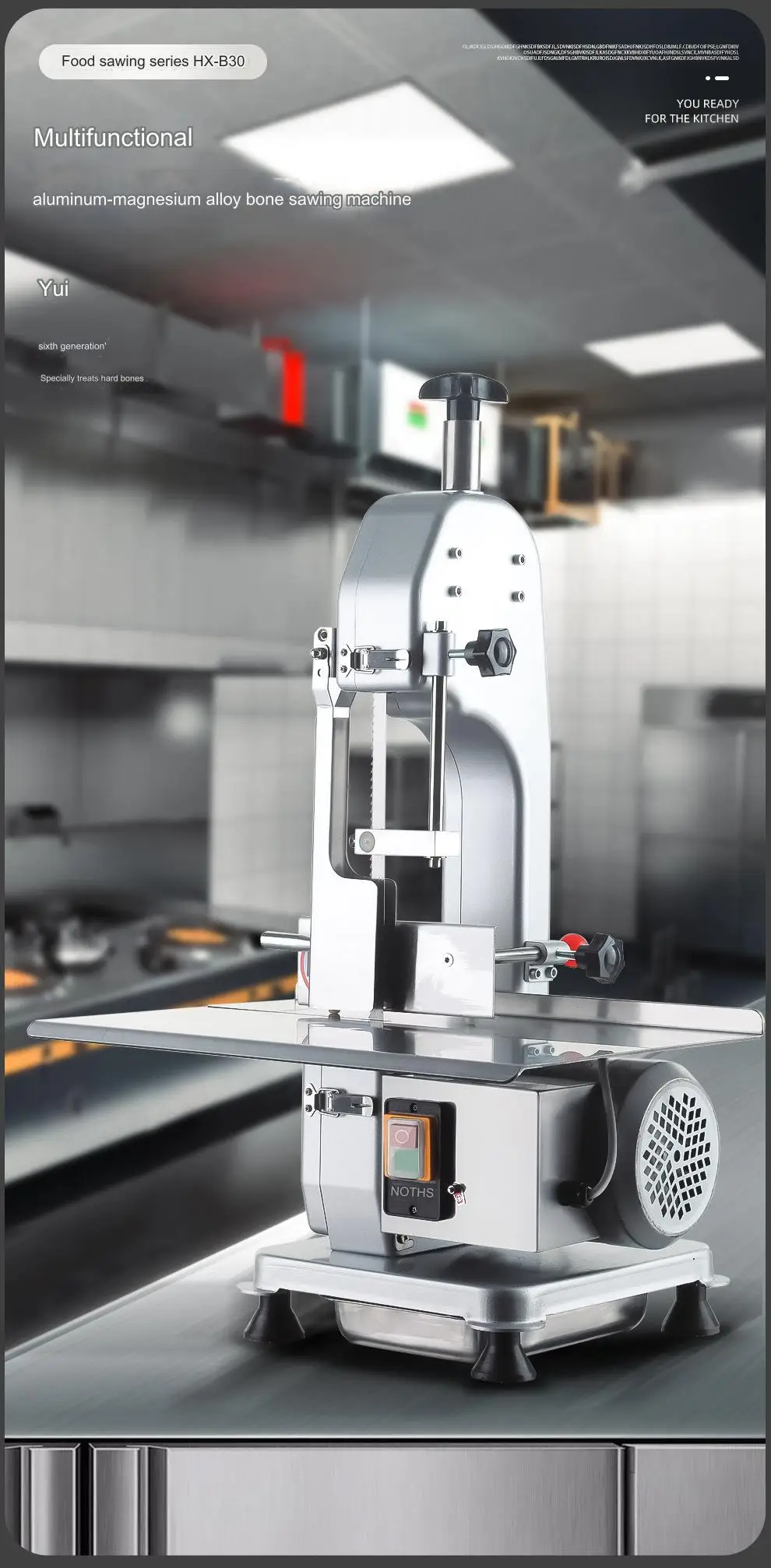 Cut Evenly Butchery Equipment Meat Slicer Preservative Commercial Meat ...