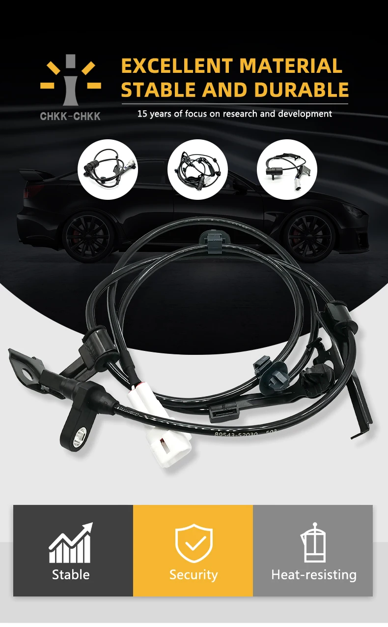 Brand New Auto Sensor Abs Wheel Speed Sensor Abs Sensor For Toyota ...