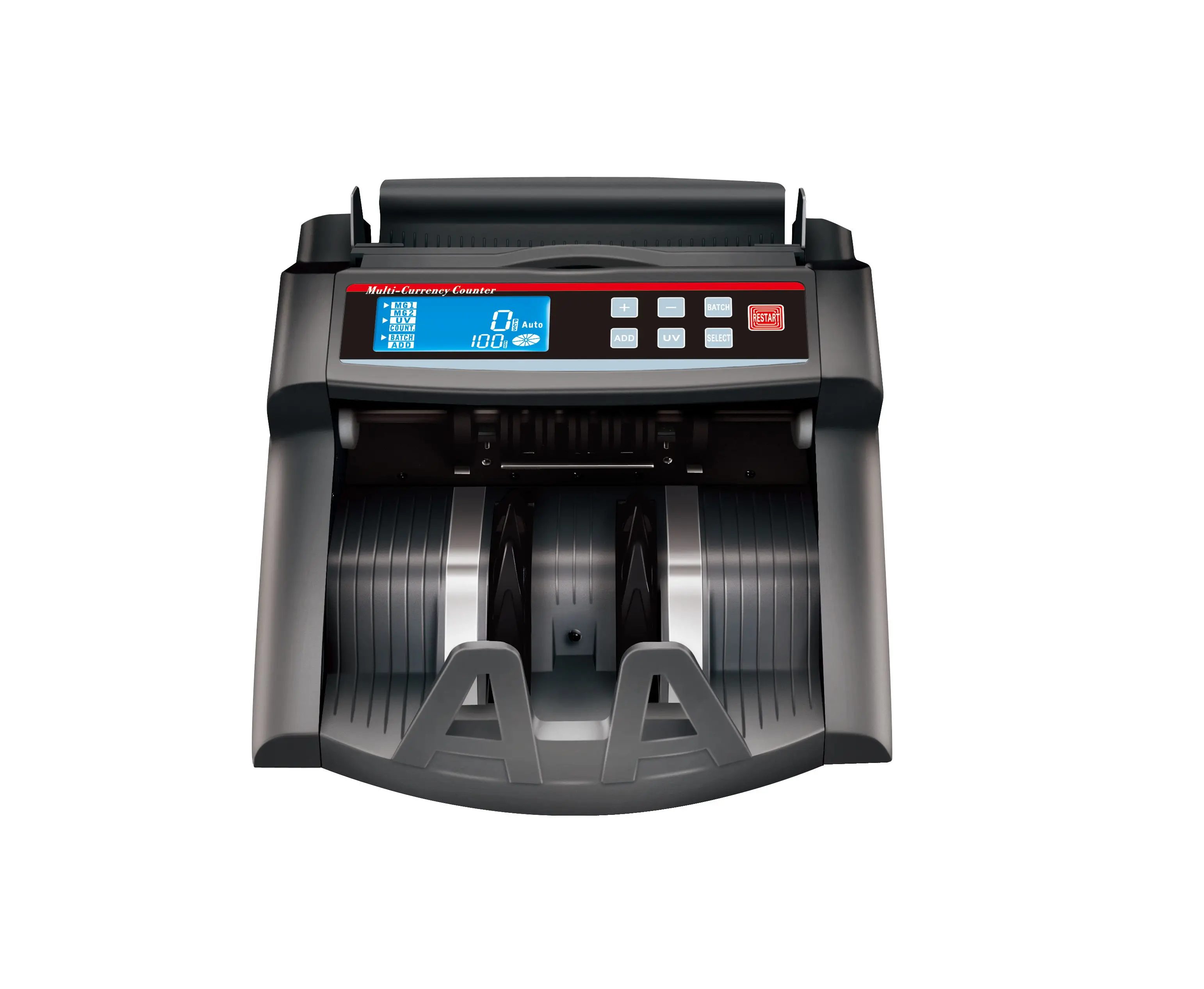 Money Counter Cash Counting Machine Bill Counter Currency Portable Cash ...