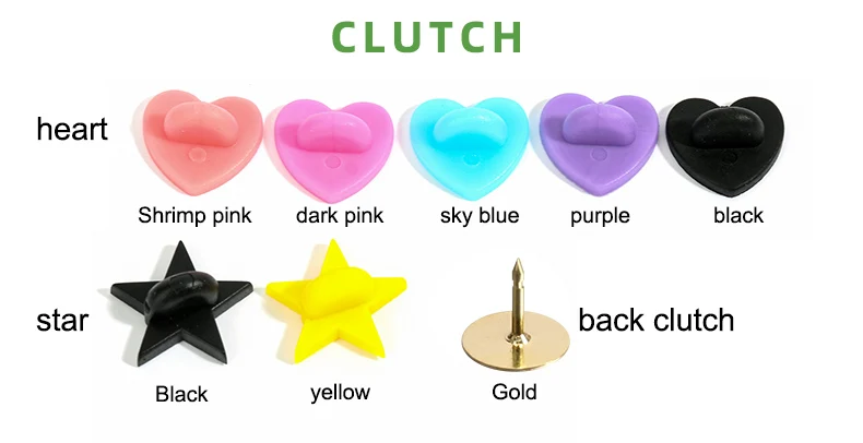 Custom Translucent Colorful Acrylic Pins - Perfect Promotions