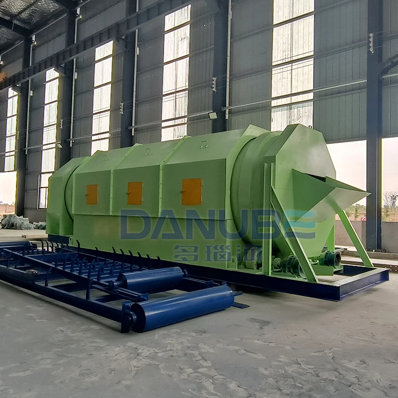 EPC Project Underground Garbage Sorting System Waste Sorting Conveyor ...