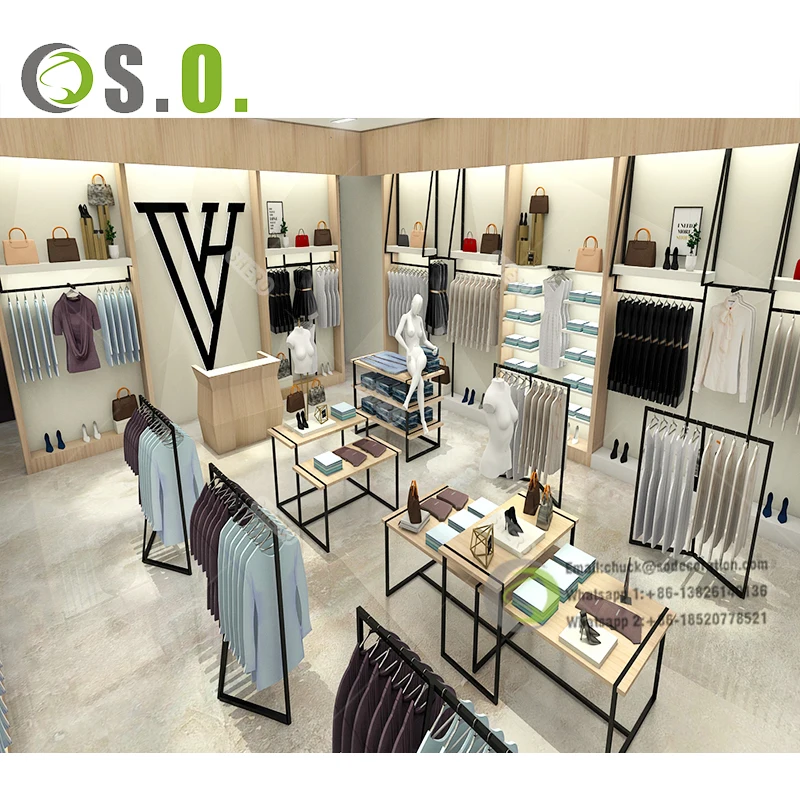 Shero Clothes Shop Interior Design Furniture Boutique Store Clothing ...