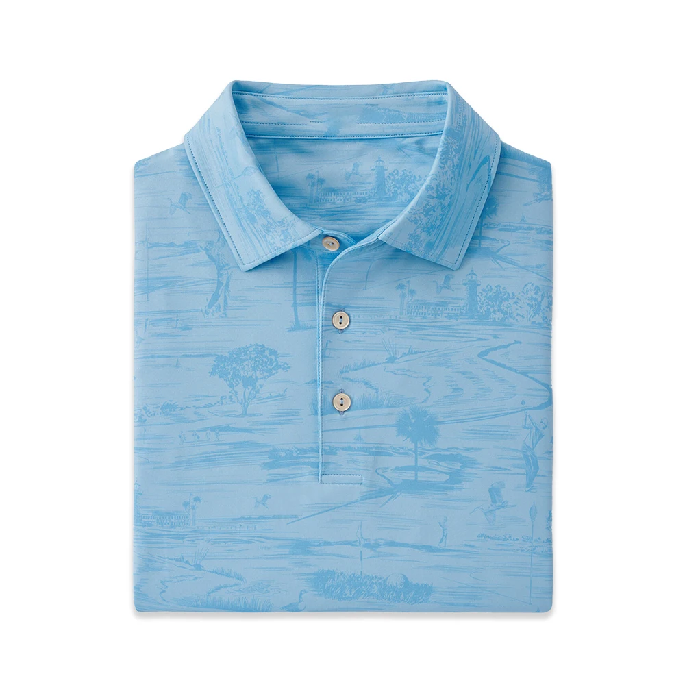 Golf Print Custom T-Shirts - Quick Dry & Anti-wrinkle