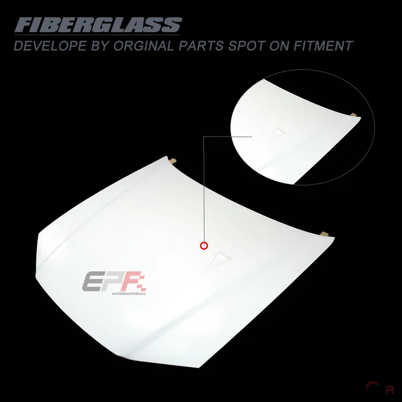 Nissan Skyline GT-R R34 Hood - EPR Fiber Glass V Spec 2