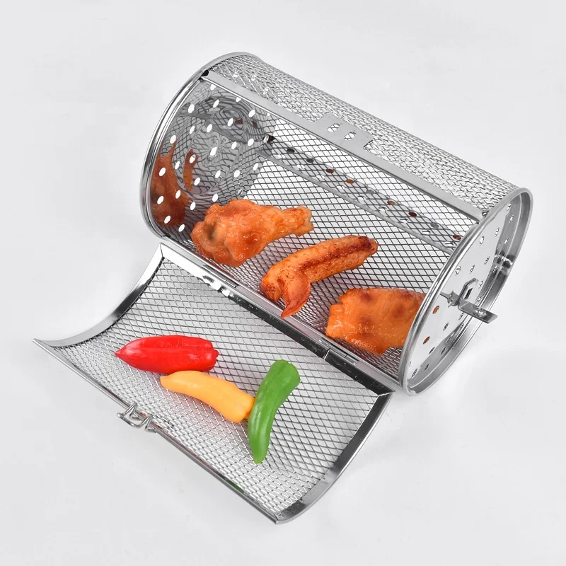 Stainless steel rotary cage multi-function peanut corn cage oven 2023 ...