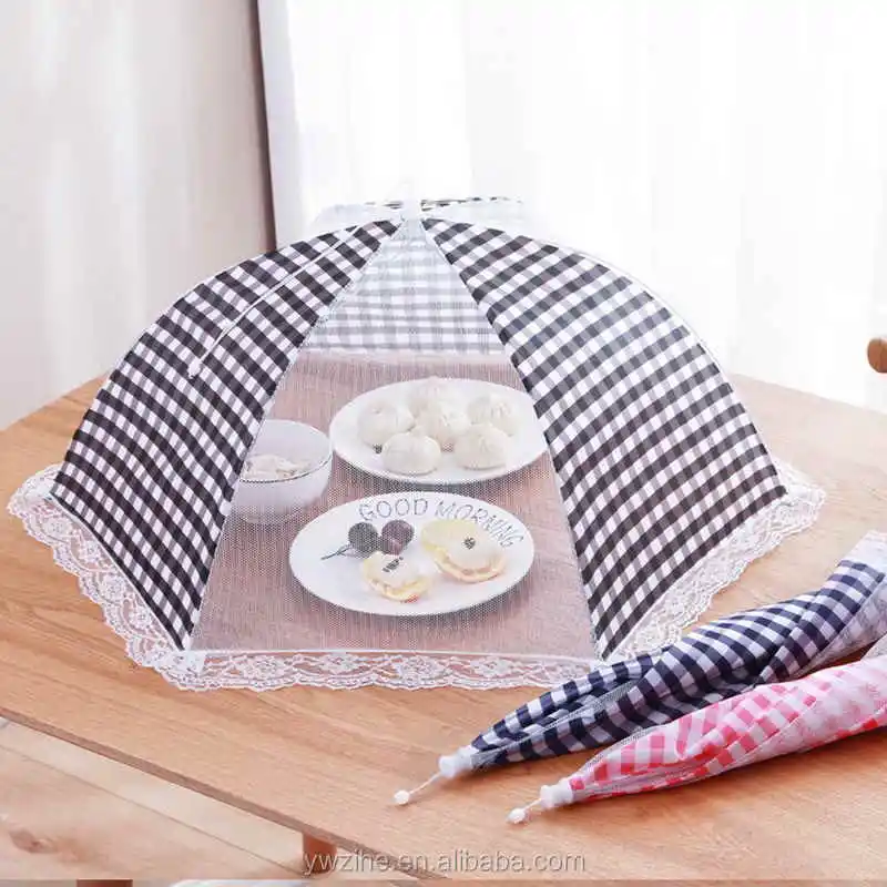 Food Dish Cover Barbecue Picnic Kitchenware Kitchen Folding Net Food ...