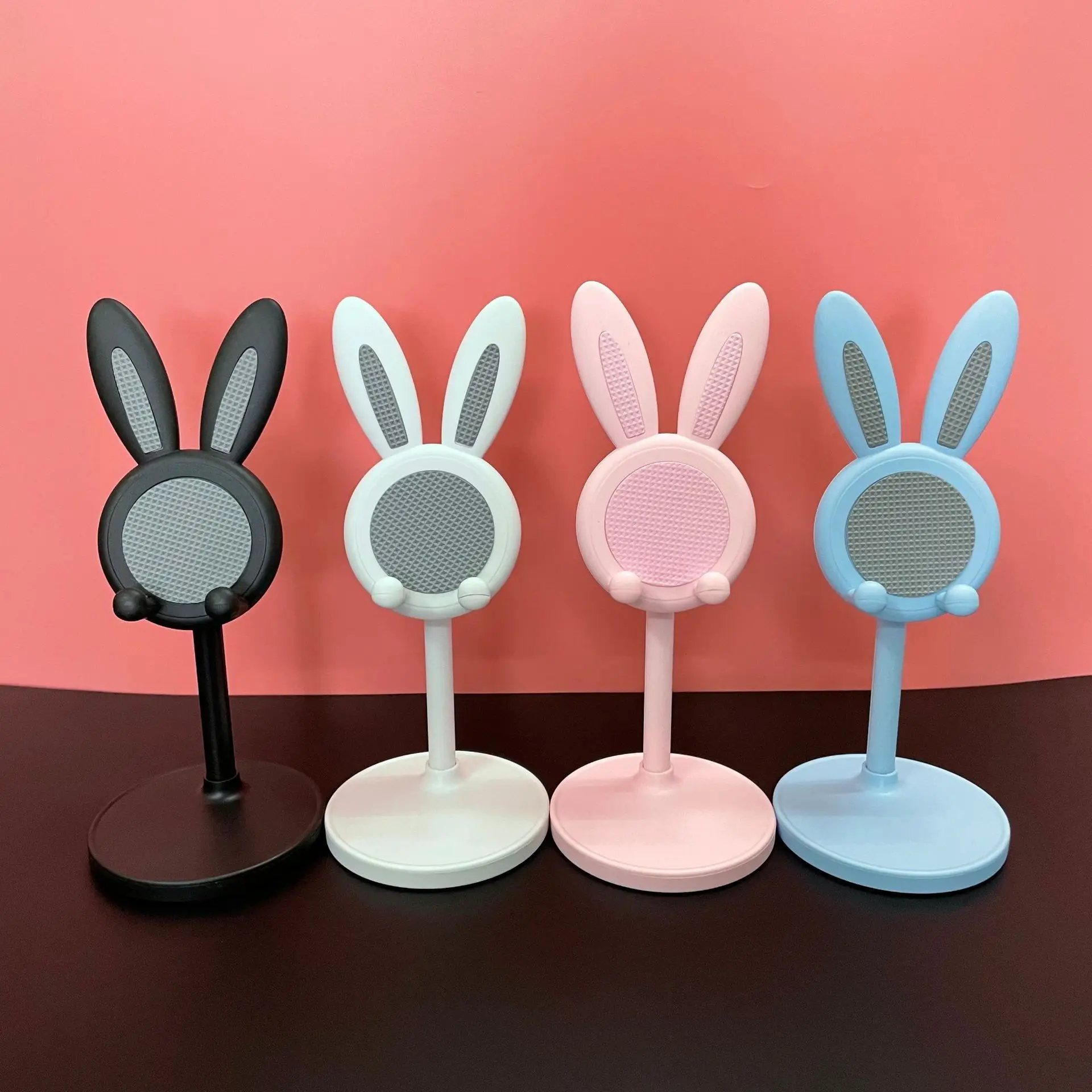 2023 Cute Bunny Phone Holder Table Stand Adjustable Foldable Rabbit ...