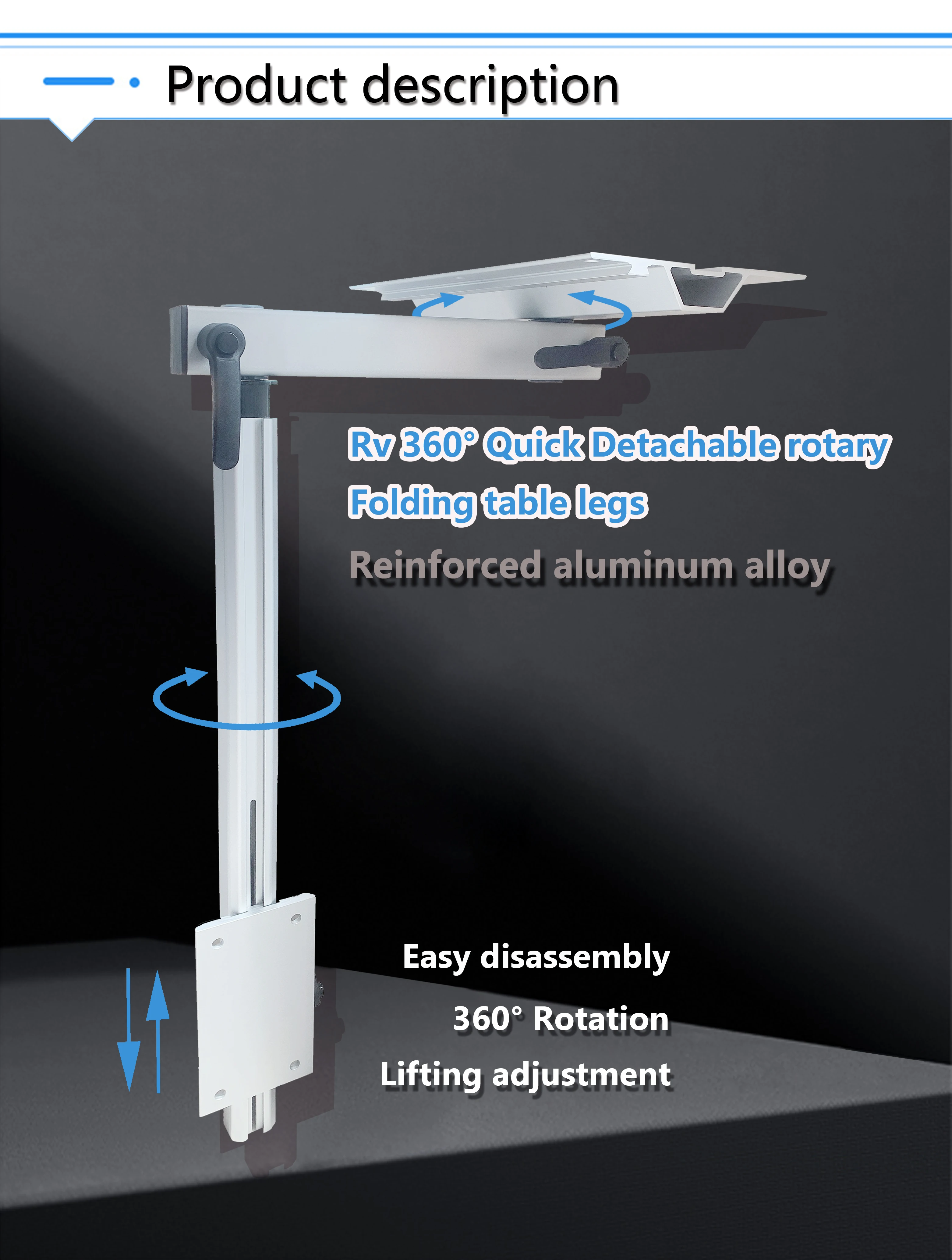 Quick Detachable Rotary Folding Table Legs 2024 - Buy Quick Detachable ...