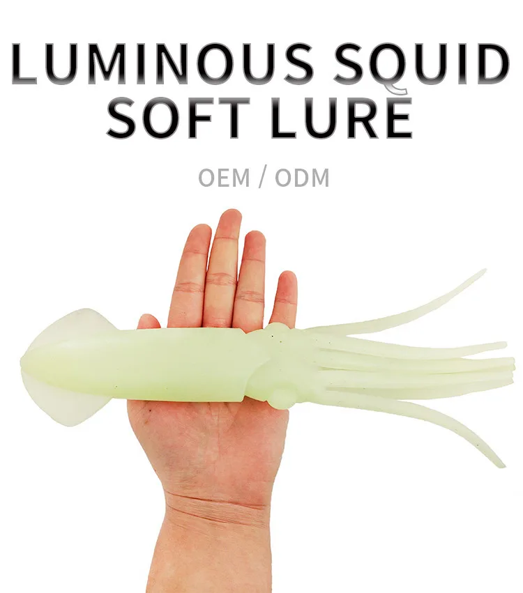 285mm 125g Rubber Octopus Squid Artificial Plastic Soft Bait Skirts for ...