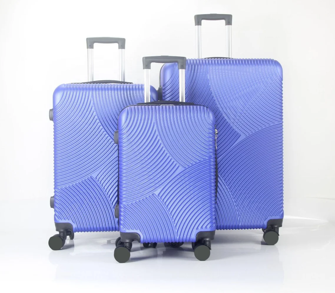 360 Degree Universal Swivel Sliding Wheel ABS Luggage Set