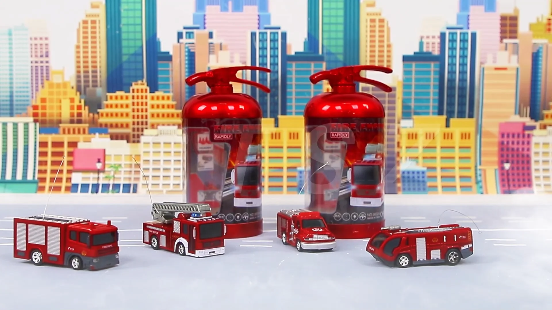 Cool Design Manufacturer Radio-controlled Mini Fire Truck Emulation ...