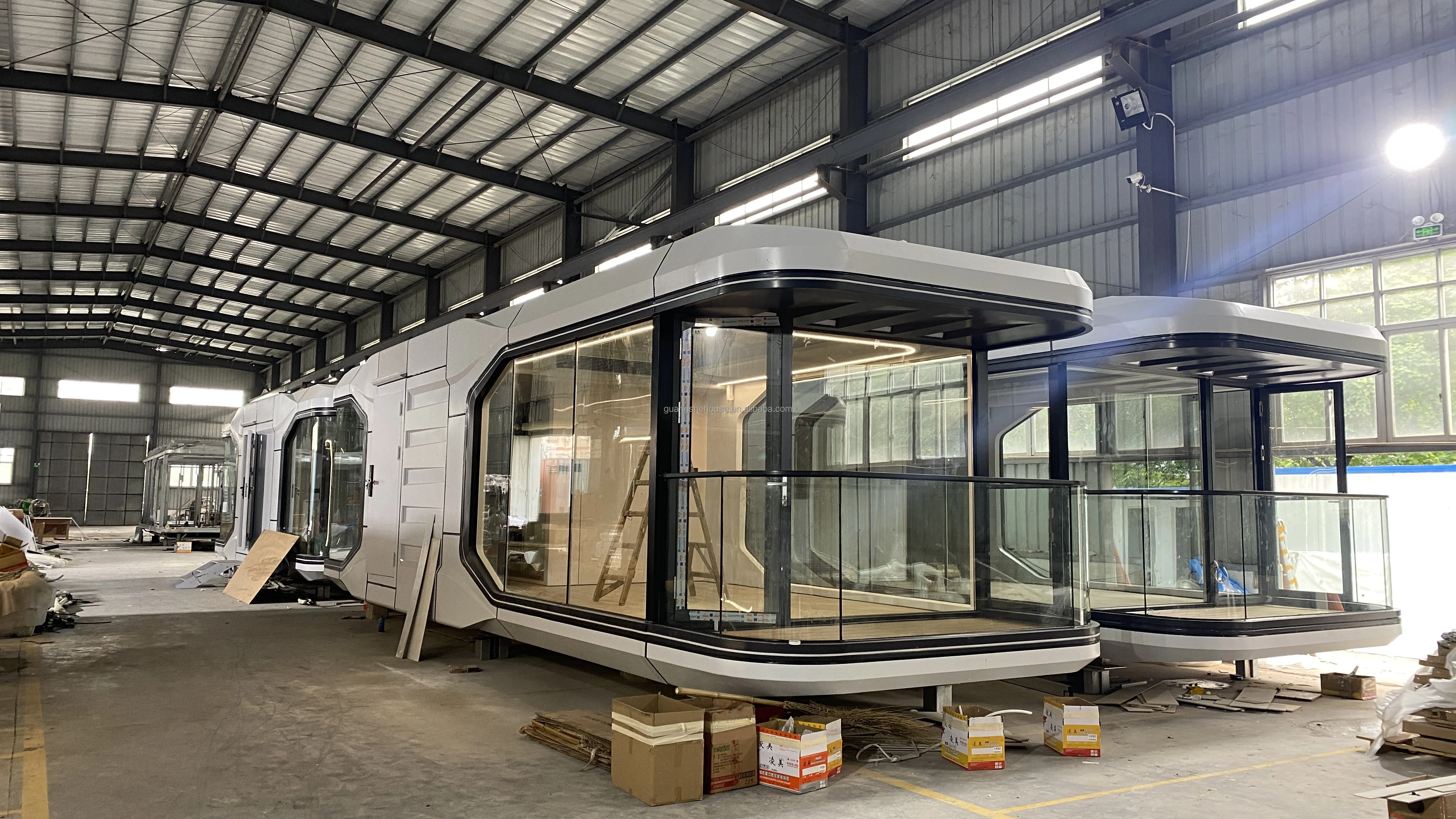 Luxury Capsule House - Prefabricated Modular Home E7 Model