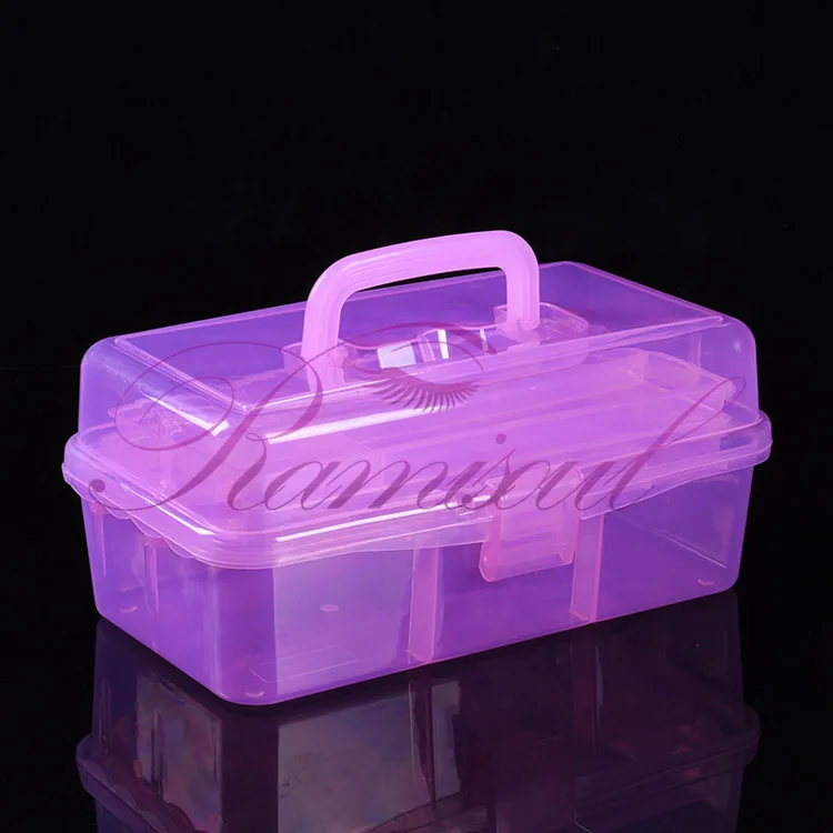 Handheld Portable Nail Art Manicure Tools Case Large Capacity Storage ...