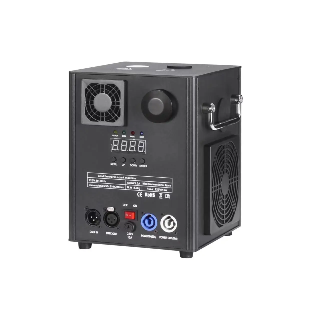 Spark 600w Mini Cold Spark Machine for Wedding Party