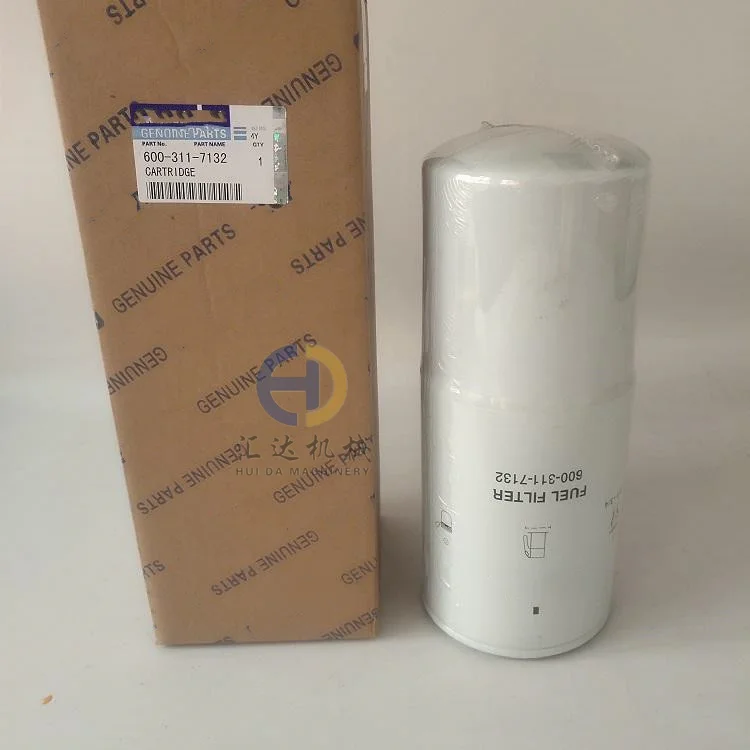 惠达d155筒式燃油滤清器600-311-7132用于小松 - Buy 燃料过滤器600-311-7132,6d140 600-311 ...