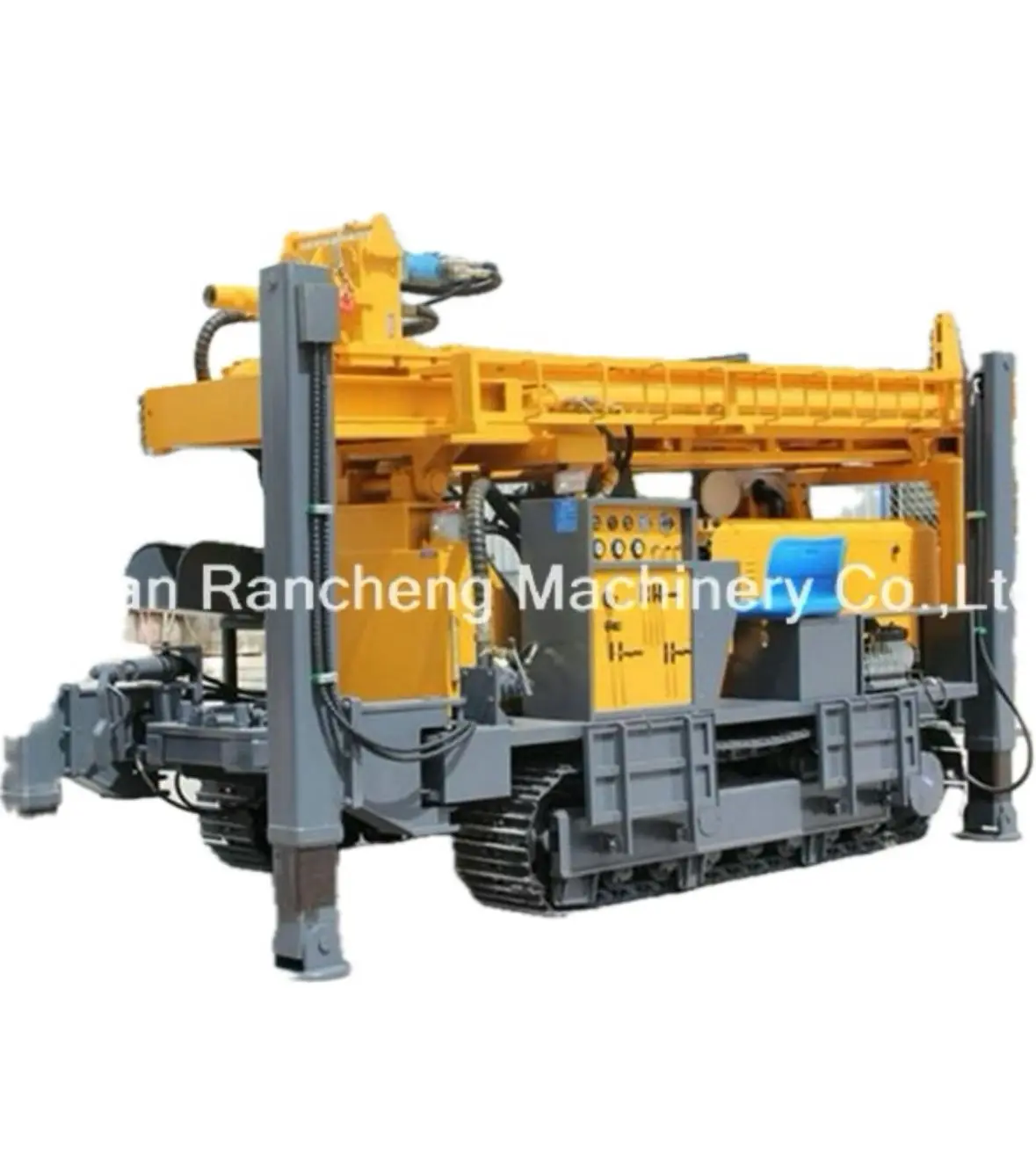 Rcf500c 500m 118kw Engine Hydraulic Crawler Rotary Bore Well Drilling ...