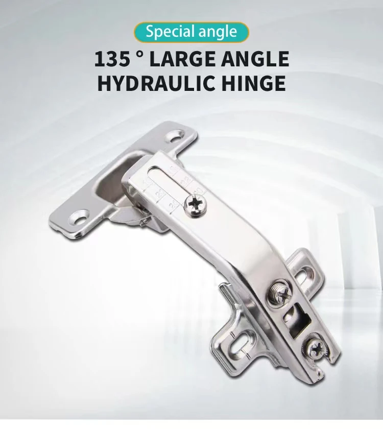 Speciale Hoek Hoekkast Verborgen 135 Graden Vernikkelen Scharnieren ...