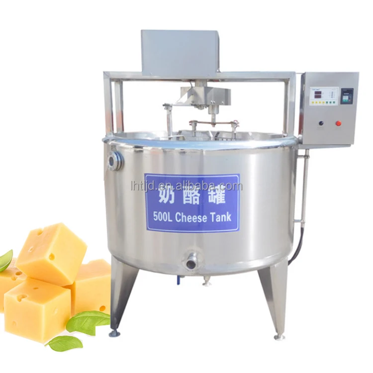 Fully Automatic 300 Liters Small Scale Cheese Vat Machine