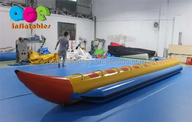 10 Person Single Tube Inflatable Towable Banana Boat for Water Sports ...