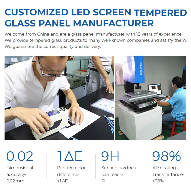 Customized Silk Screen Pantone Color Logo Gorilla Glass Screen ...