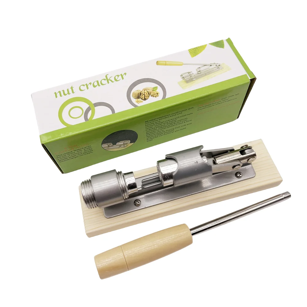 Walnut Cracking Machine Walnut Cracker Kitchen Tools Metal Nut Cracker ...