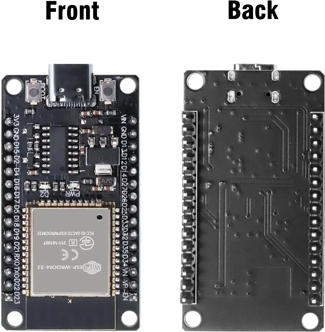 Esp32 Mini Development Board Esp-32s Esp32-wroom-32d Module 2.4ghz Wifi ...