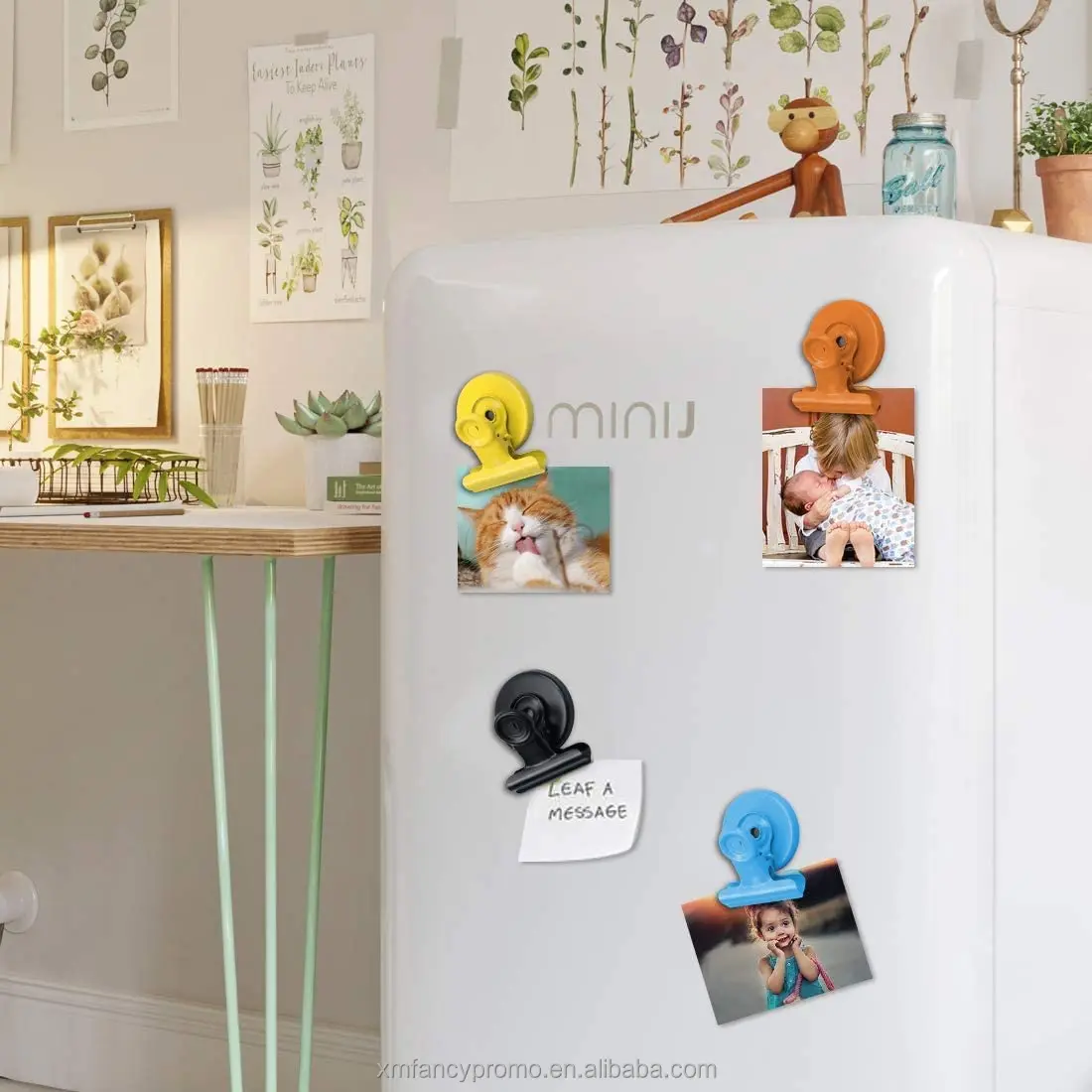 Fancy Fridge Refrigerator Magnets, Strong Magnetic Clips for Whiteboard ...