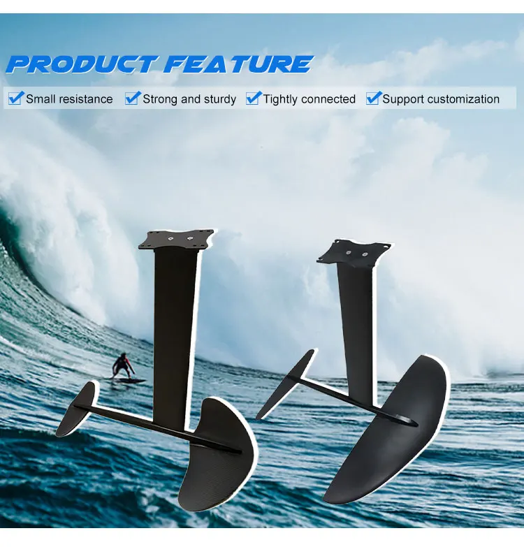 Boat Wing Hydrofoil Fast Board Foiling Surfing Aluminum Mast Fuselage ...