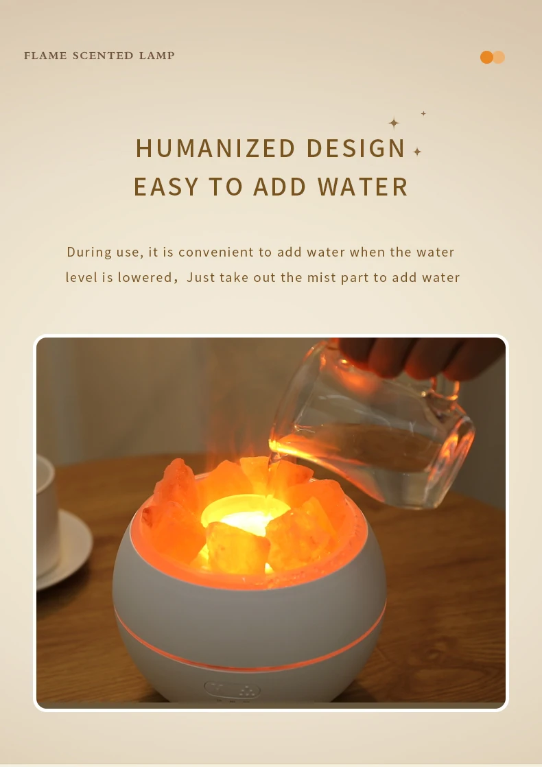 FUSMLI Aromatherapy USB Oil Humidifier - Portable & Fragrant