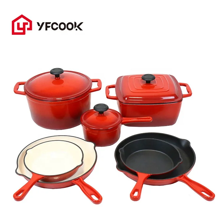 Cast Iron Red Hot