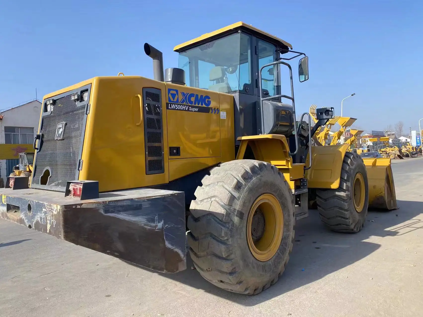 2021 Used Front End Wheel Loader Xc Mg Lw500hv Super With Good Condition - Buy Used Front End ...