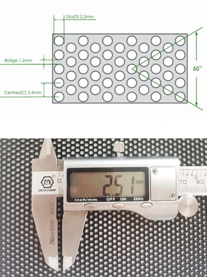 Perforated Architectural Mesh for Facade Fence Panels and Wall Curtains ...