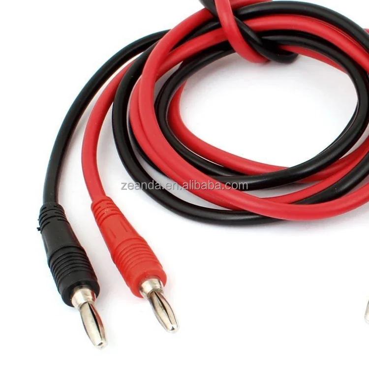 2mm Banana Plug Male DC Power Cable - Zeanda ECG Test Cable